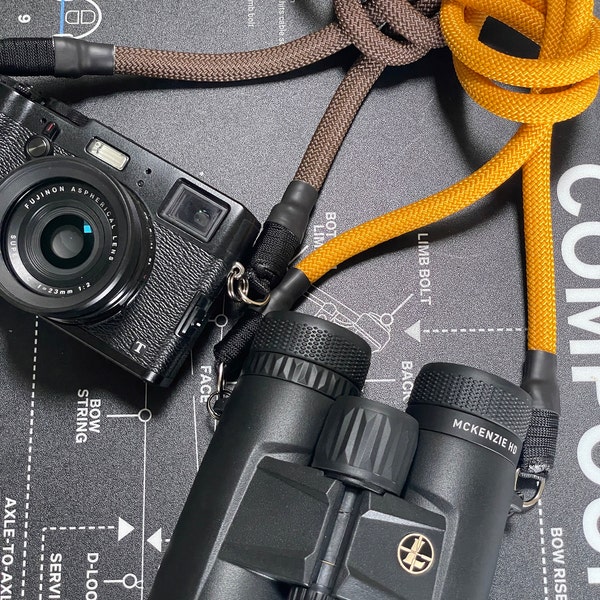 Navy Blue Camera Neck Strap for Fujifilm, Canon, Leica, Sony, Film ...