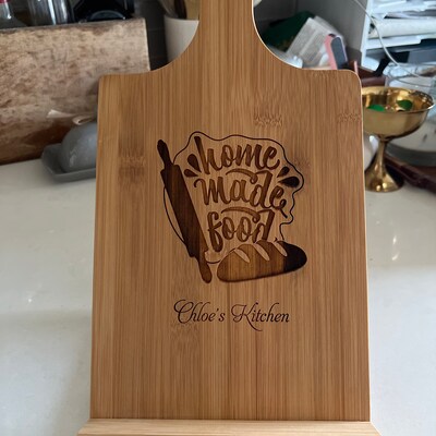 Personalized Tablet Holder Recipe Holder iPad Stand Custom - Etsy