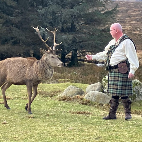 Men's Scottish Handmade 10 Pieces Kilt Set Bagpiper Kilt Outfit ...