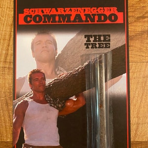 Commando Arnold Schwarzenegger the Tree Custom Movie Collectible 80's ...