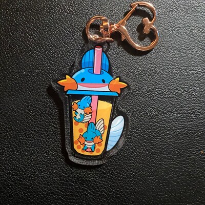 Bulbasaur Boba Keychain - Etsy