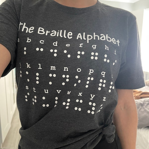 Braille Alphabet With Print SVG & PNG Files Note: Not a Font File One ...