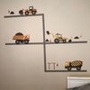 Construction Wall Decals 4 Construction Vehicle Wall Stickers - Etsy
