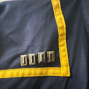 Movie Era Commander Rank Pins set of 2 - Etsy
