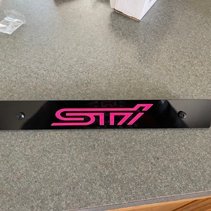 NEW Accessory for Subaru WRX Sti License Plate Delete Subaru STI ...