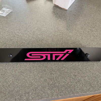 NEW Accessory for Subaru WRX Sti License Plate Delete Subaru STI ...