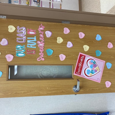 Candy Hearts Our Class is Full of SWEETHEARTS Bulletin Board Kit ...