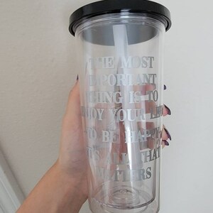 BOBA CUP Personalized Reusable 20oz Fully Custom | Etsy