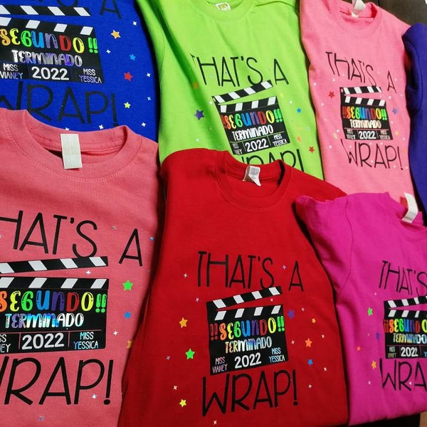 That's a Wrap Svg, End of Year Svg, School Year, Teacher Svg, Png, Dxf ...