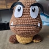 Amigurumi Crochet Pattern: Super Mario Goomba - Etsy