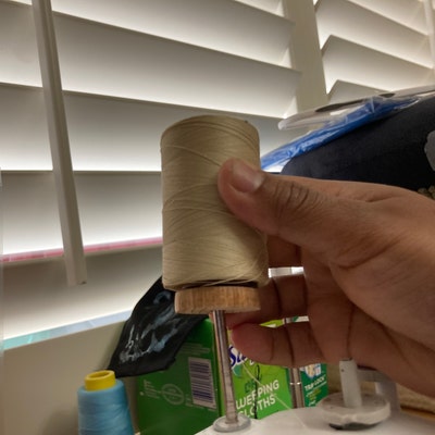 Wooden Adapter for Large Spool of Thread - Etsy