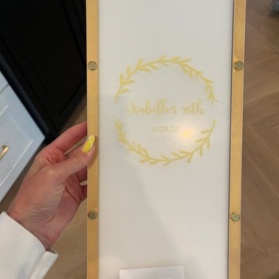 Wedding Wooden Seat Number Plate, Creative Personalized Dining Table ...