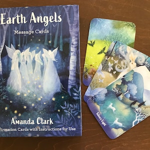 Earth Angels Message Cards 70 Cards by Amanda Clark & Animal - Etsy