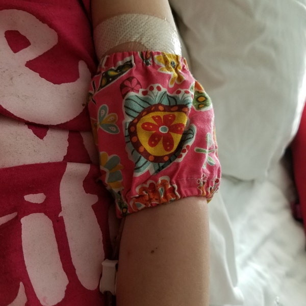Custom Adjustable PICC Line Cover, IV Cuff, Dialysis Sleeve, Diabetic ...