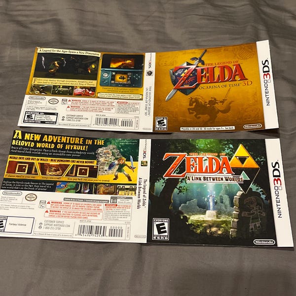 Nintendo Gamecube Box Art Cover Art Replacment - Etsy