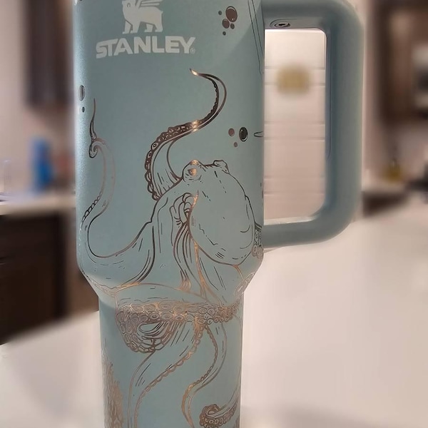Stanley 40oz 30oz Tumbler, Ocean Tumbler, Underwater Tumbler, Laser ...