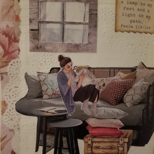 RUSTIC WINDOWS Collage Digital Images - Printable Download File Digital ...