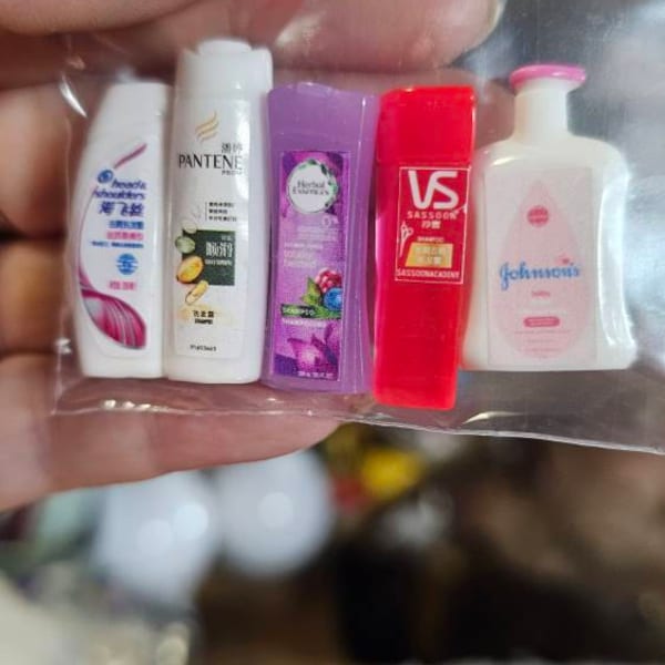 Dollhouse Miniature Shampoo Bottles or Toilet Paper: Bathroom ...
