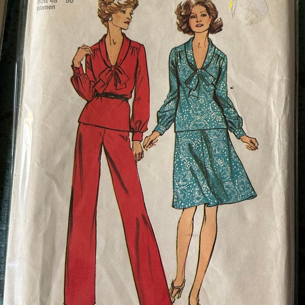 UNCUT 1980's Butterick Pattern 3477. Size 16, Bust 38 - Etsy