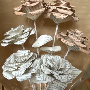 Ruffled Book Page Wreath - Etsy