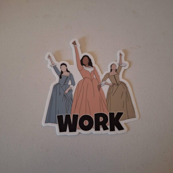 Mini Broadway Stickers (vinyl) - Musical Stickers, Hamilton, Waitress ...