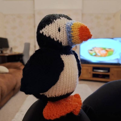 Puffin Knit Kit All You Need to Knit a Cute Puffin Barry the Puffin ...