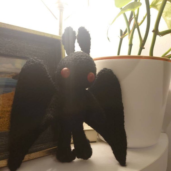 Mothman Crochet Amigurumi Pattern - Etsy