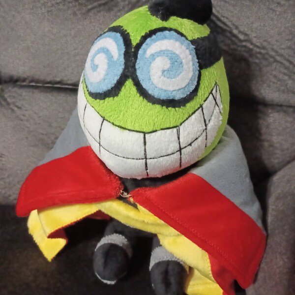 Lord Fawful of Mario 15" (38 Cm) Plush Toy the Cloak is Removed - Etsy