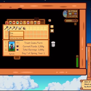 Animated Stardew Valley Fall Leaves Overlay | Autumn/halloween Stream ...