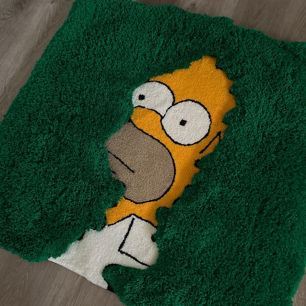 Fluffy Tufted Cartoon Rug, A Fun and Soft Touch for Your Living Room or ...