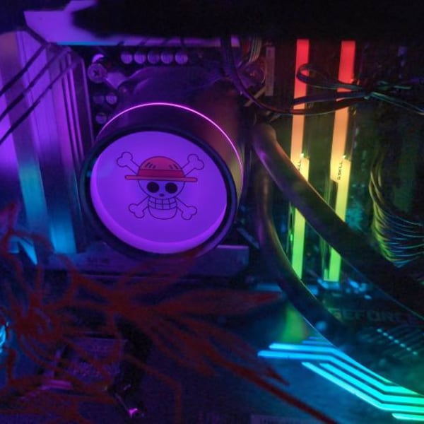 Customize Your Own GPU Backplate RGB + A-rgb Nvidia & Amd or Aio Cover ...