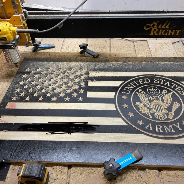 U.S. Army Flag .svg .dxf - Etsy
