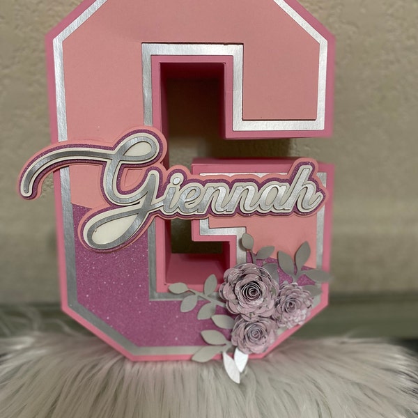 3D Letters SVG, 3D Alphabet Letters A-Z, 3D Numbers Svg 0-9, Alphabet ...