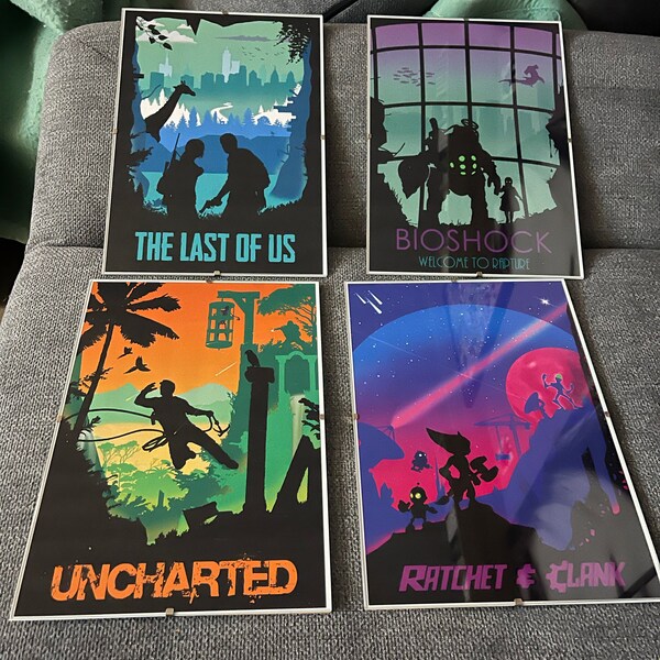 Bioshock Game Art, Full Page, Minimalist, Posters, Home Decor, Gaming ...