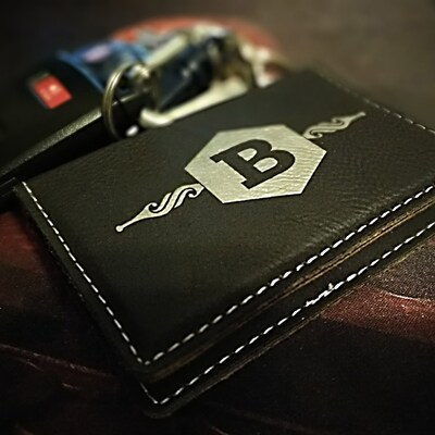 ID Keychain Wallet, ID Badge Holder, ID Card Holder, Wallet Keychain ...