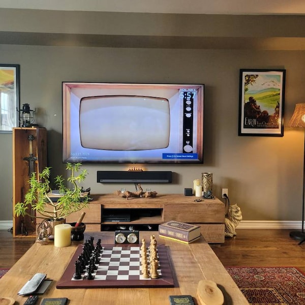 Vintage Samsung Frame TV Art, Blank Turned off Retro Tv Photo, #529 ...