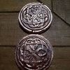Graphite Casting Mold - Double-sided Cursed Aztec Pirate Coin! - Etsy