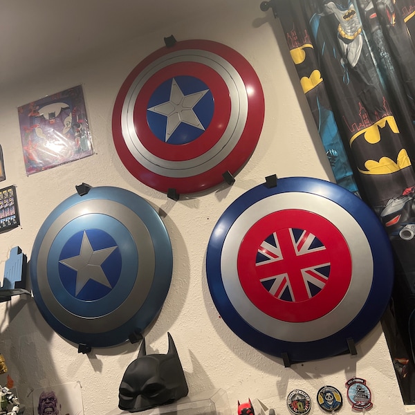 Captain America Shield Wall Mount, Plaque and SECRET FILE!! - Etsy