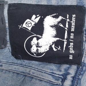 SAMURAI & DRAGON Punk Patch Patches Death Patch - Etsy