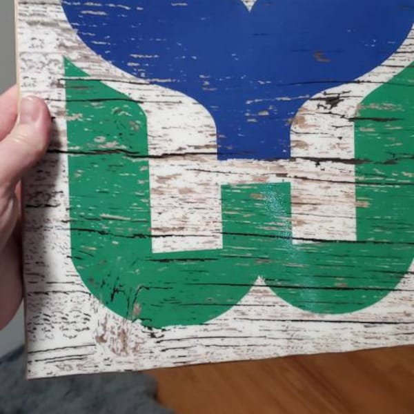Detroit Football Team Helmet Logo Wood Sign | 10 X 10 | Wall Art ...