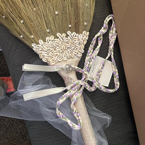 Wedding Jumping Broom Bling Wedding Broom Brooch Wedding Broom Wedding ...