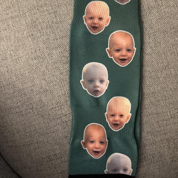 Custom Face Socks, Personalized Photo Socks, Picture Socks, Face on ...