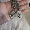 Chunky Heart Morning Star Chain - Etsy