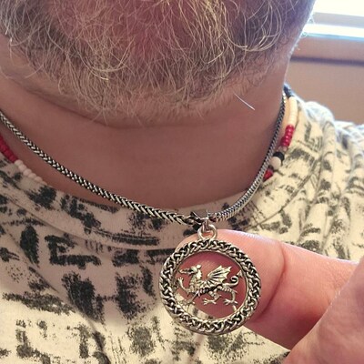 Men's 316L Stainless Steel Welsh Dragon Ring S234, Men's Signet Ring ...