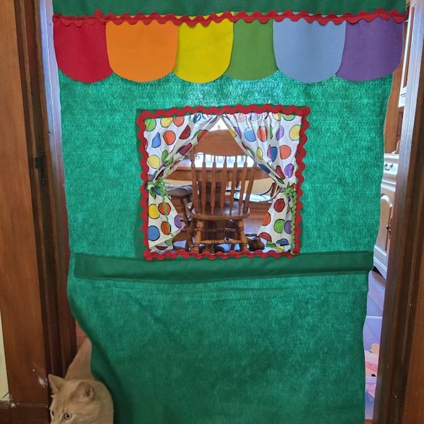 Doorway Puppet Theatre Pdf Pattern - Etsy