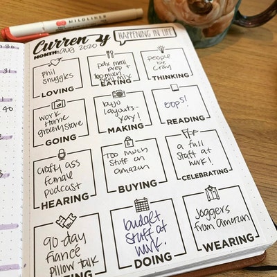 Digital Download GROCERY SHOPPING LIST A5 Bullet Journal - Etsy