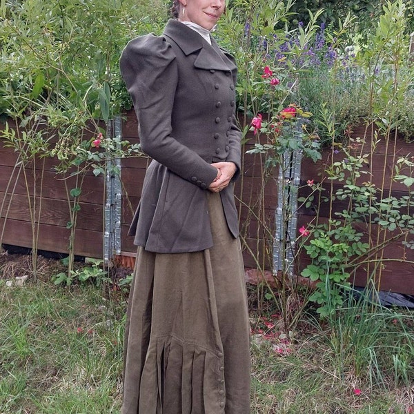 Jacket "amazons" in Edwardian Victorian Style - Etsy