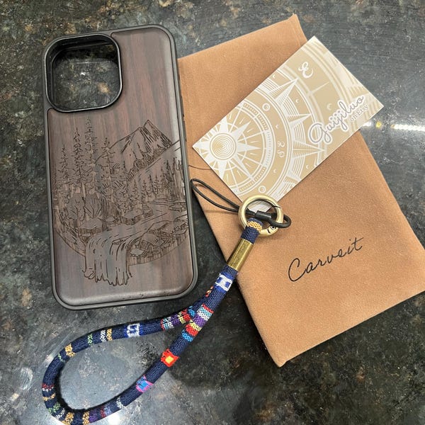 Flowing Wisdom: Tao Te Ching Calligraphy, Wood Case for Iphone, Samsung ...