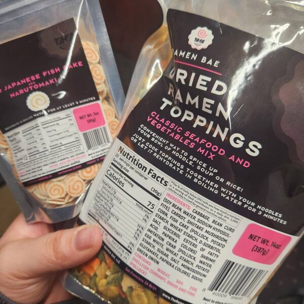 Dried Ramen Toppings Enoki Mushroom - Etsy