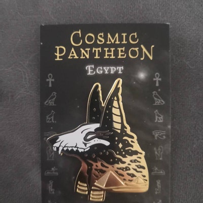 Anubis Enamel Pin Cosmic Pantheon Egypt, Egyptian Gods, Egyptian ...